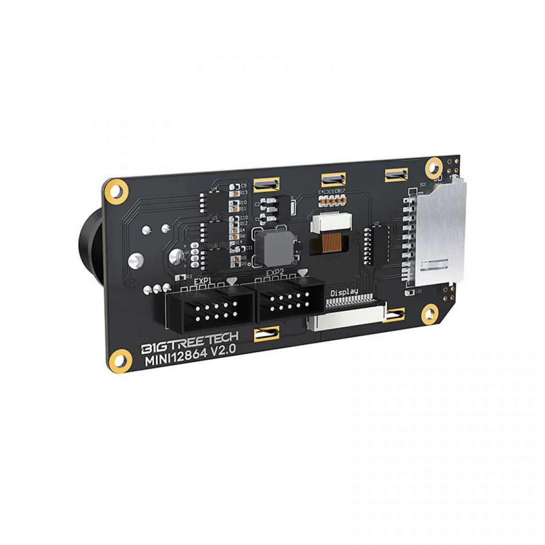 نمایشگر و کنترلر ال سی دی پرینتر سه بعدی BIGTREETECH MINI12864 V2.0 ...