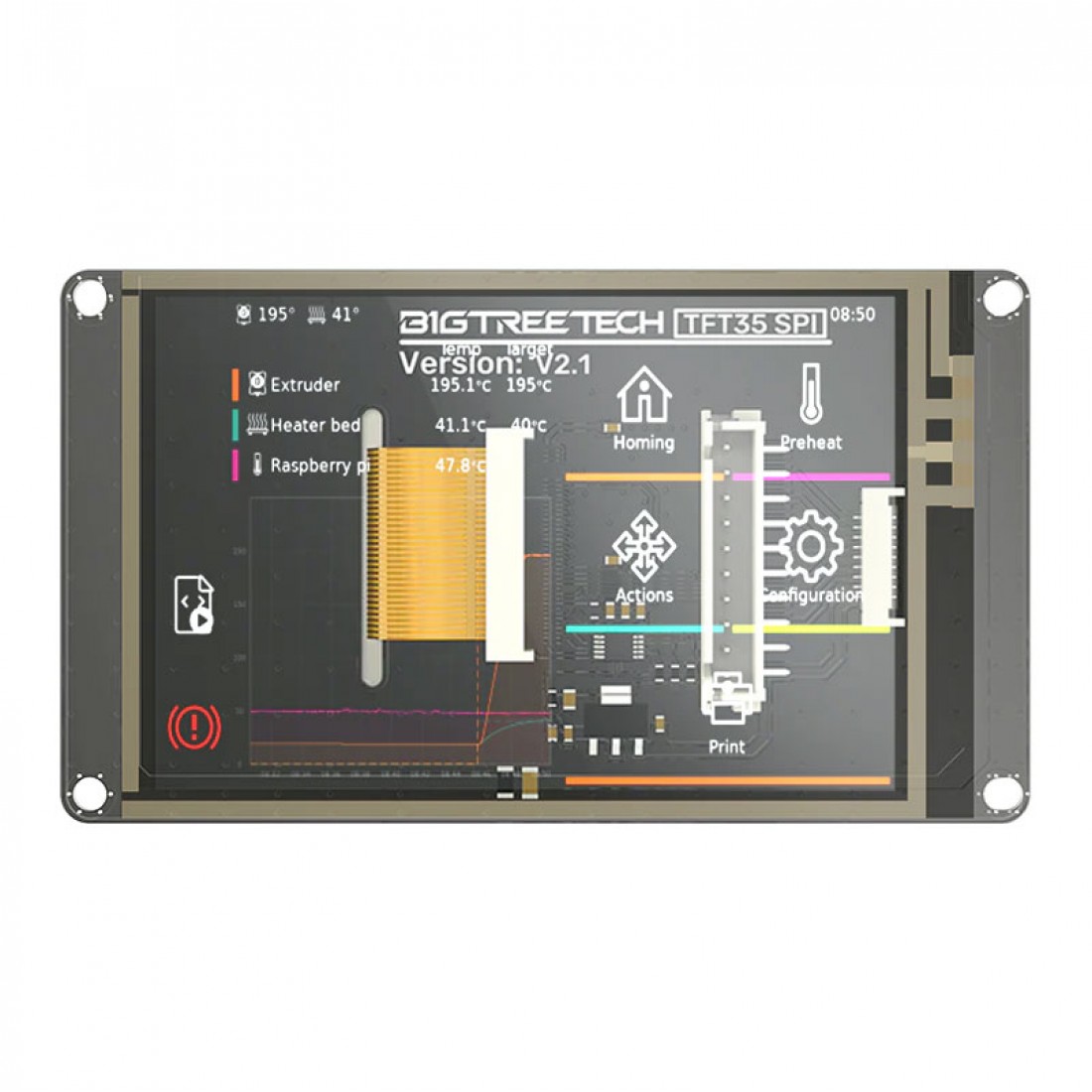 نمایشگر BIGTREETECH TFT35 SPI - فروشگاه پرینتر سه بعدی پرمان شاپ | لذت ...