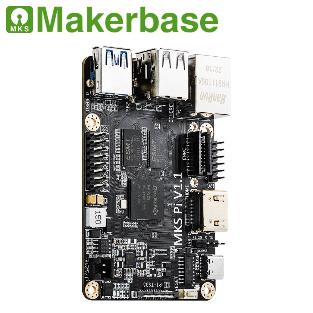 برد کنترلر Makerbase MKS PI همراه با نمایشگر رنگی و لمسی MKS PI-TS35 - فروشگاه پرینتر سه بعدی ...