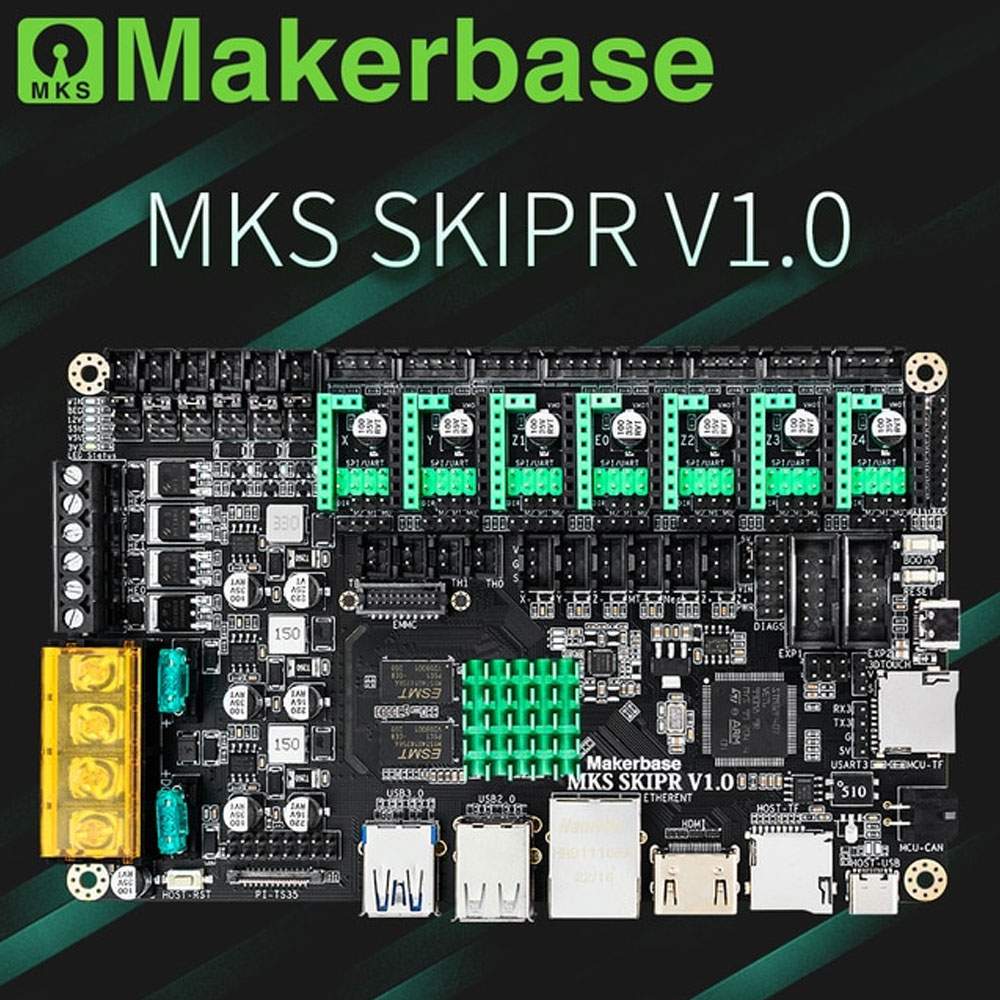 برد کنترلر پرینتر سه بعدی Makerbase MKS SKIPR همراه با نمایشگر رنگی و لمسی MKS PI-TS35 - فروشگاه ...